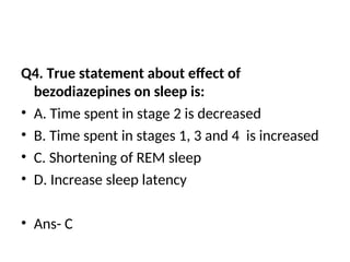 Unit 4 . Sedative & hypnotics.pptttttttt | PPT