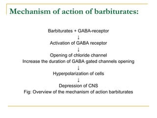 Sedatives and hypnotics | PPT
