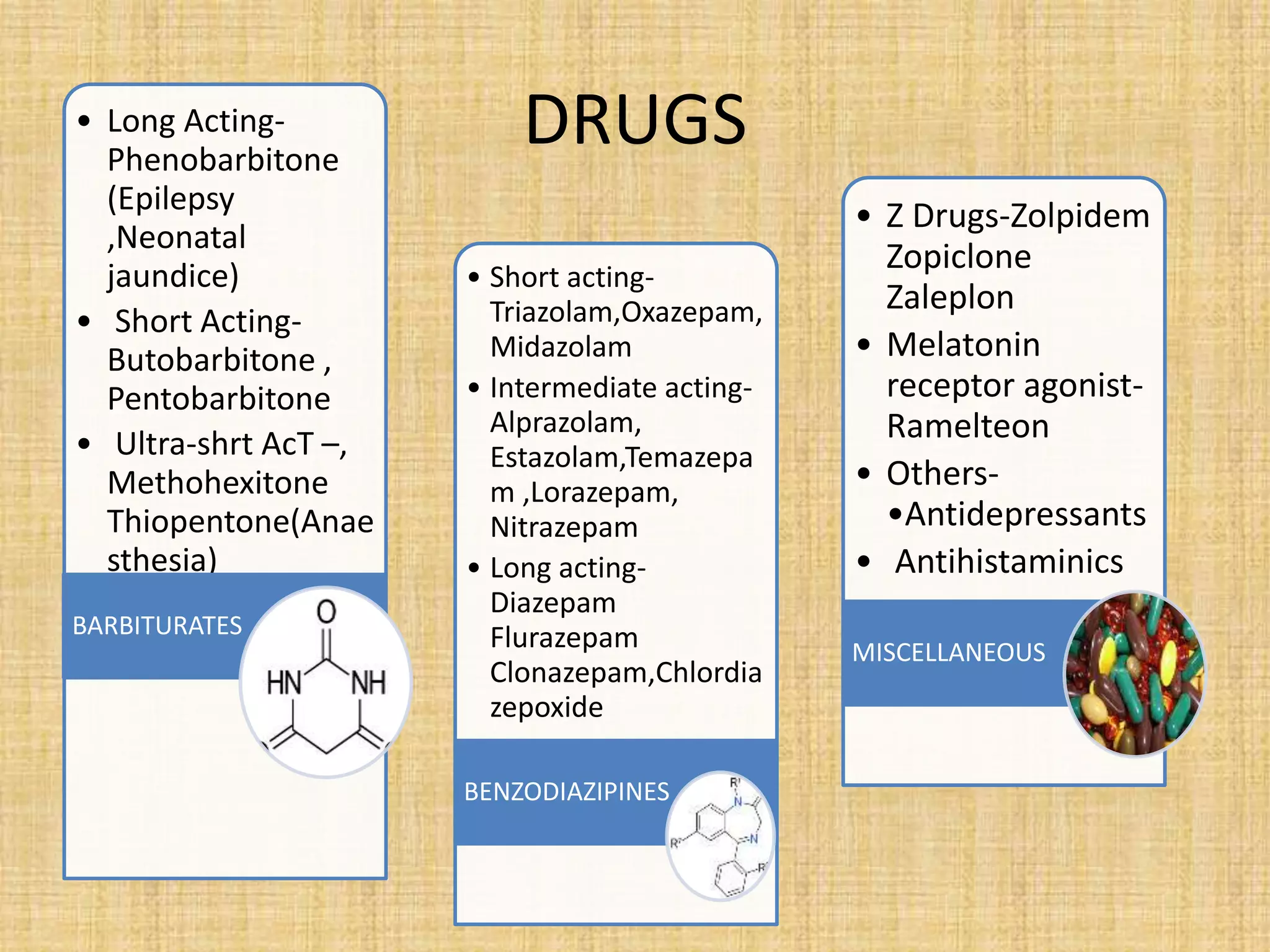 Sedatives and hypnotics | PPTX