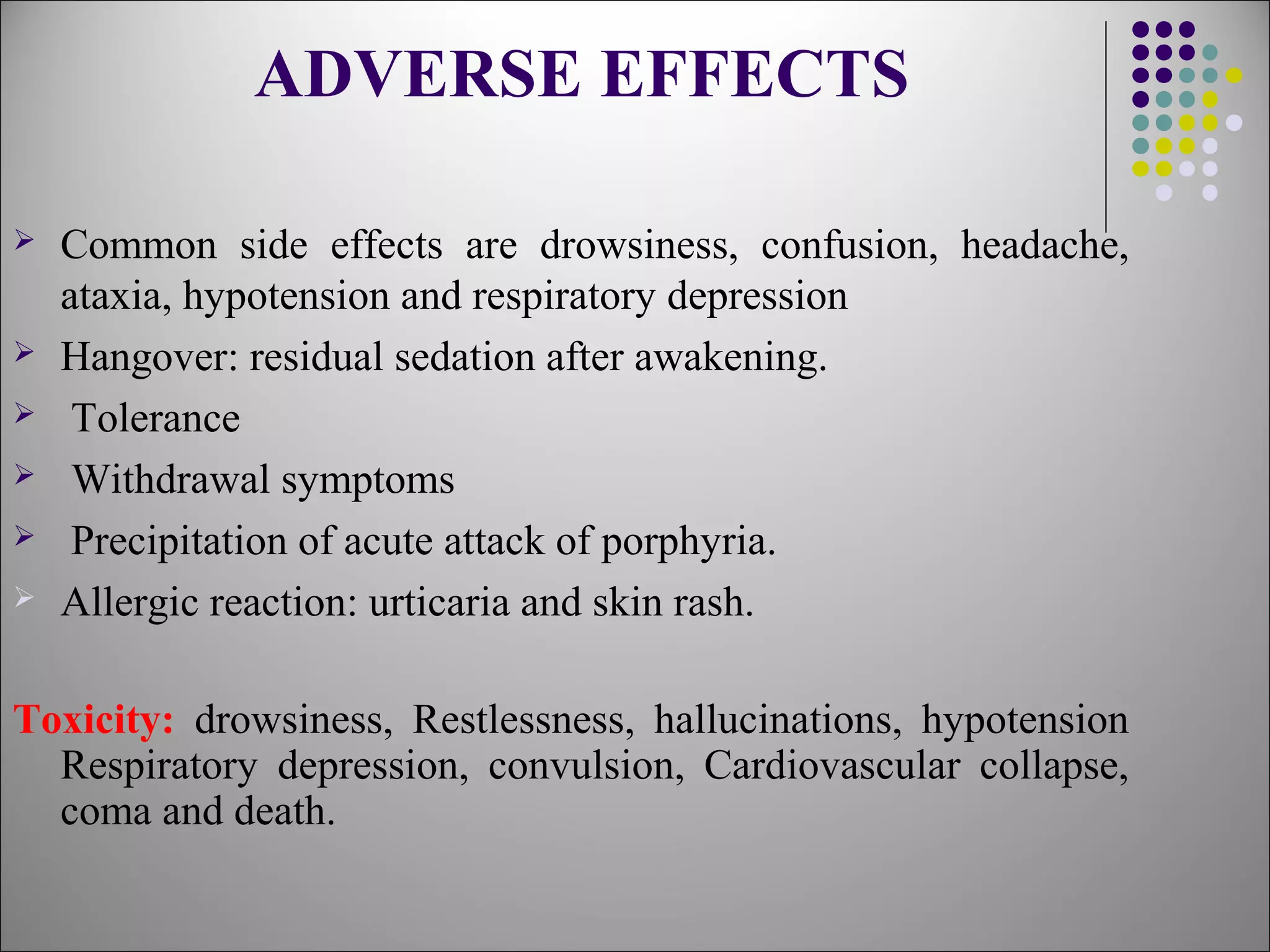 Sedatives and hypnotics | PPT