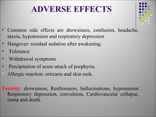 Sedatives and hypnotics | PPT