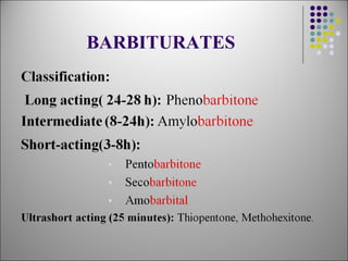 Sedatives and hypnotics | PPT