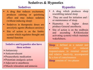 Sedatives hypnotics | PPT