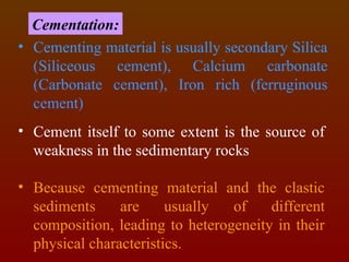 sedimentary part 2 of engineering geolog | PPT