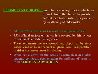sedimentary part 2 of engineering geolog | PPT | Geology | Science