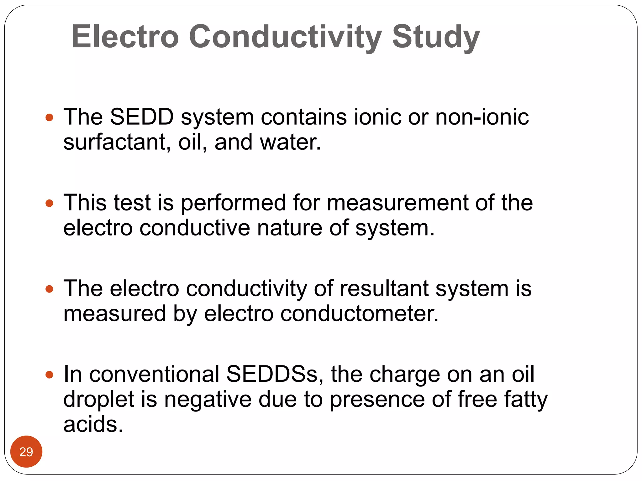 Self Emulsifying Drug Delivery System (SEDDS) | PPTX