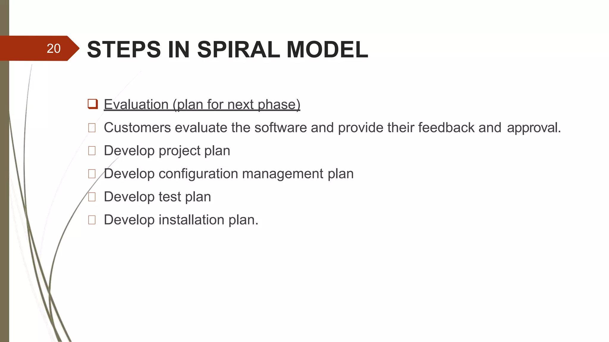 Types of Software life cycle | PPTX