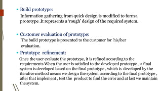 Types of Software life cycle | PPTX