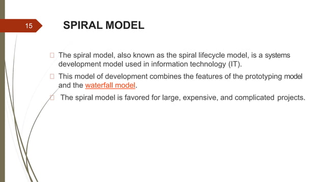 Types of Software life cycle | PPTX