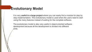 Types of Software life cycle | PPTX