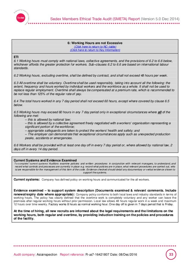 Smeta measurement criteria - dadtiny
