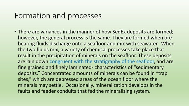 SedEx Deposit.pptx | Geology | Science