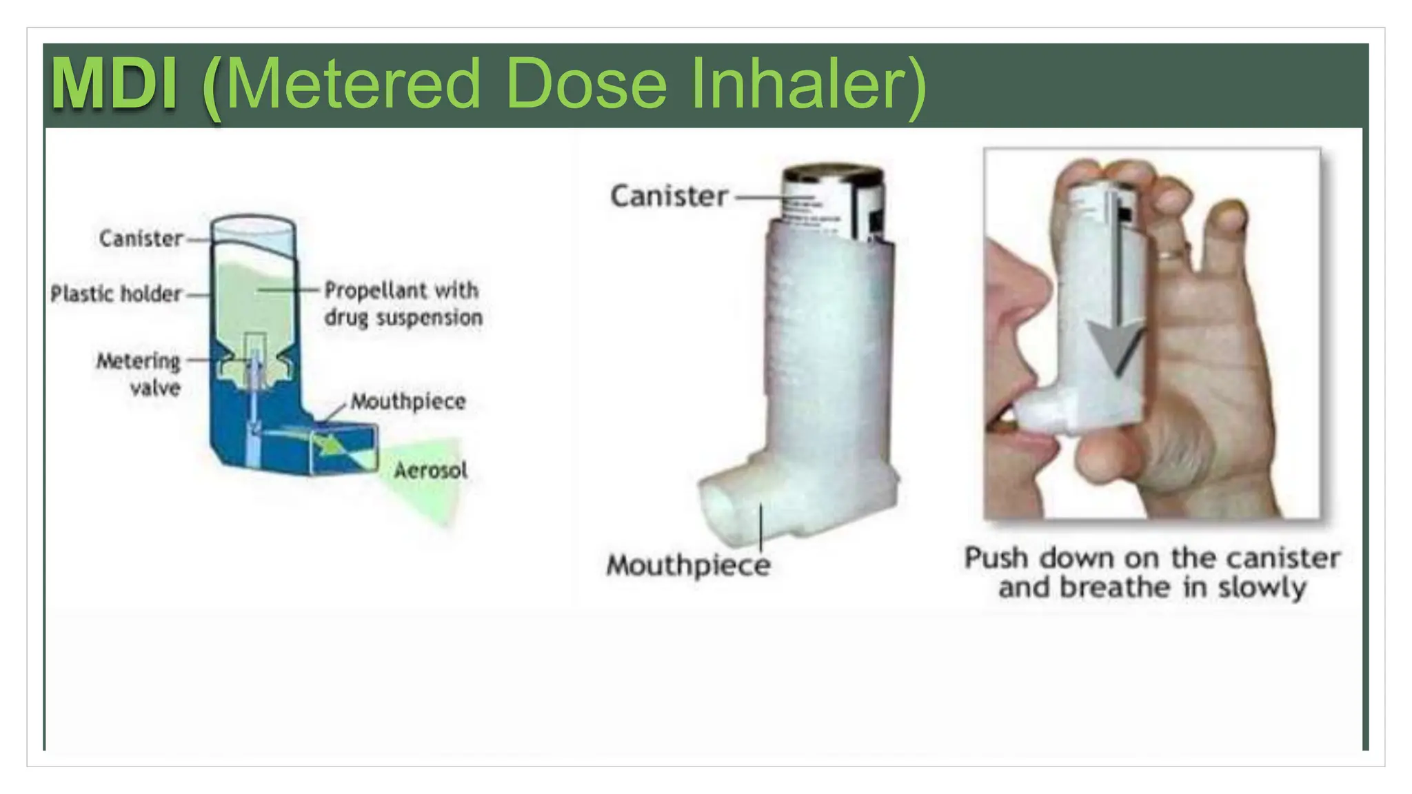 Sediaan inhalasi di farmasi rumah sakit I | PPTX