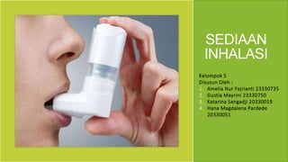 Sediaan inhalasi di farmasi rumah sakit I | PPTX