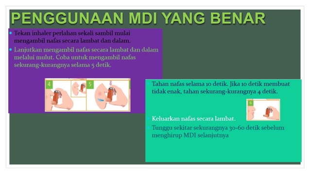 Sediaan inhalasi di farmasi rumah sakit I | PPTX