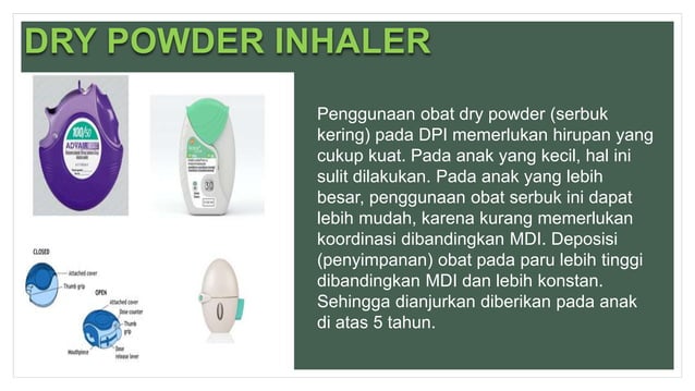 Sediaan inhalasi di farmasi rumah sakit I | PPTX