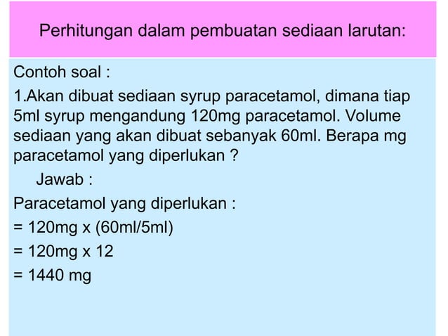 Sediaan larutan dan cara pembuatan larutan.ppt