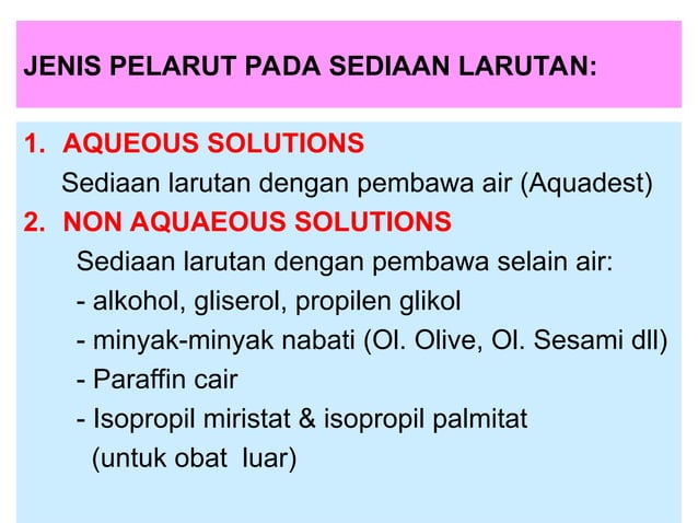 Sediaan larutan dan cara pembuatan larutan.ppt