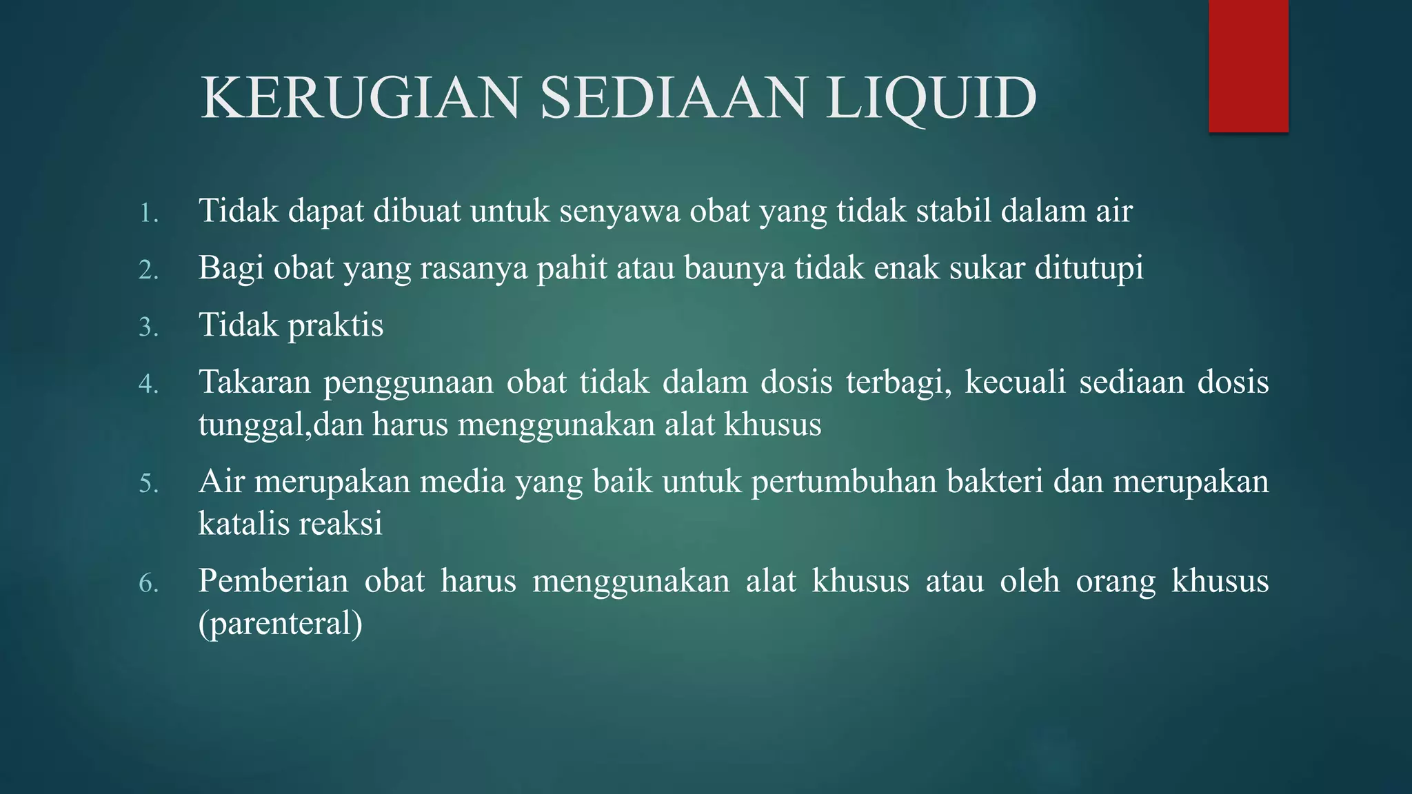Sediaan liquid 1 | PPTX