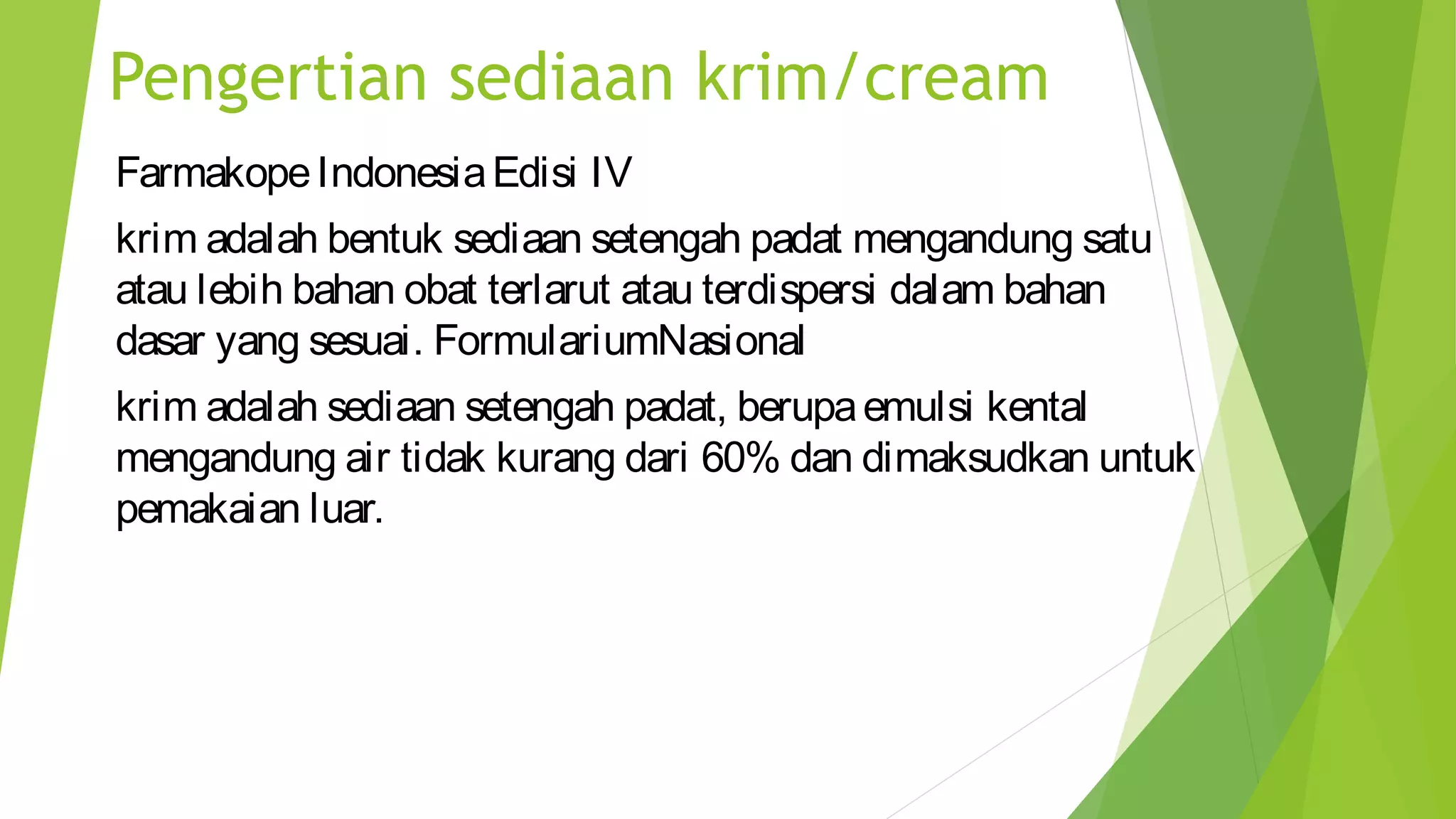 Sediaan semi solid | PPT