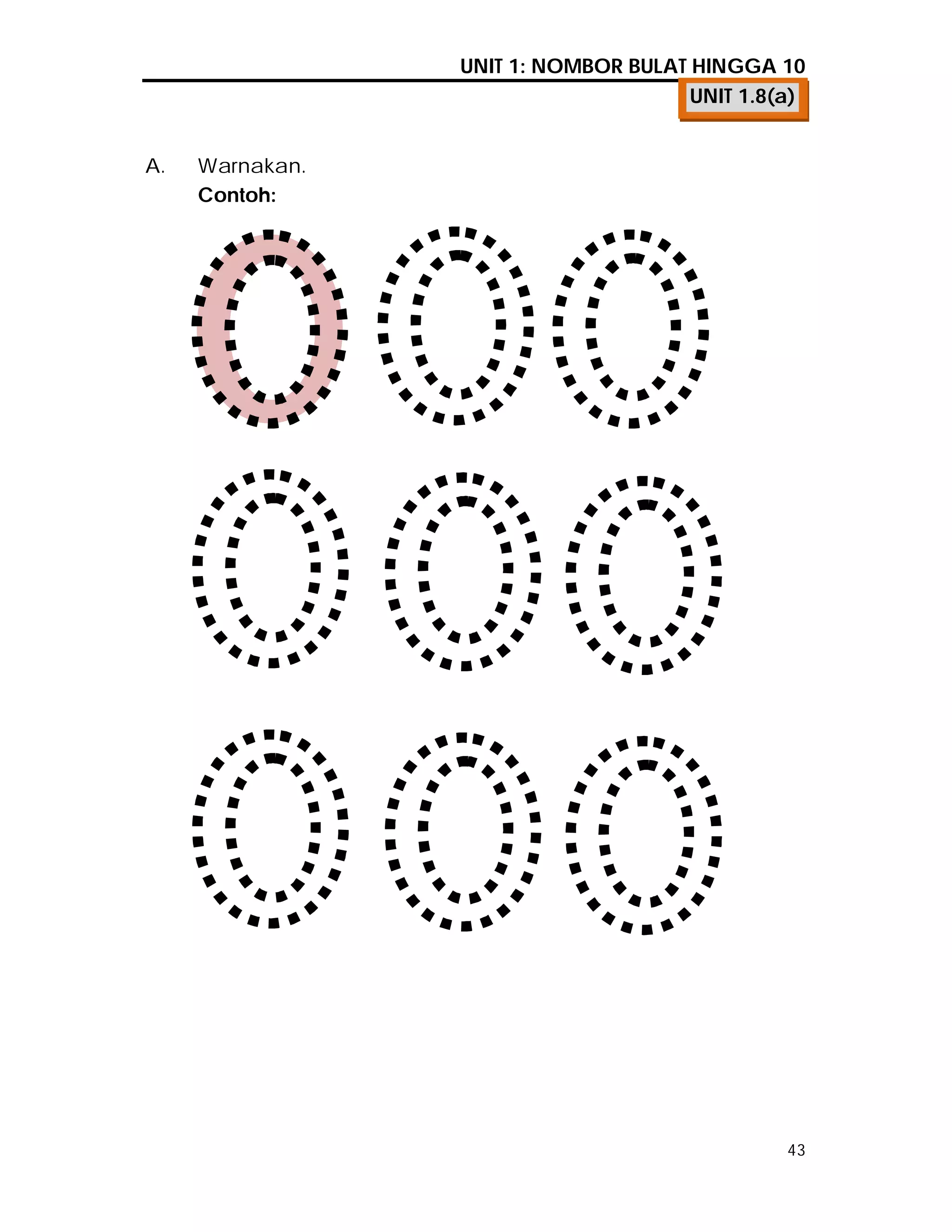 Modul Numerasi Murid Tahun 1-Nombor Bulat Hingga 10 | PDF