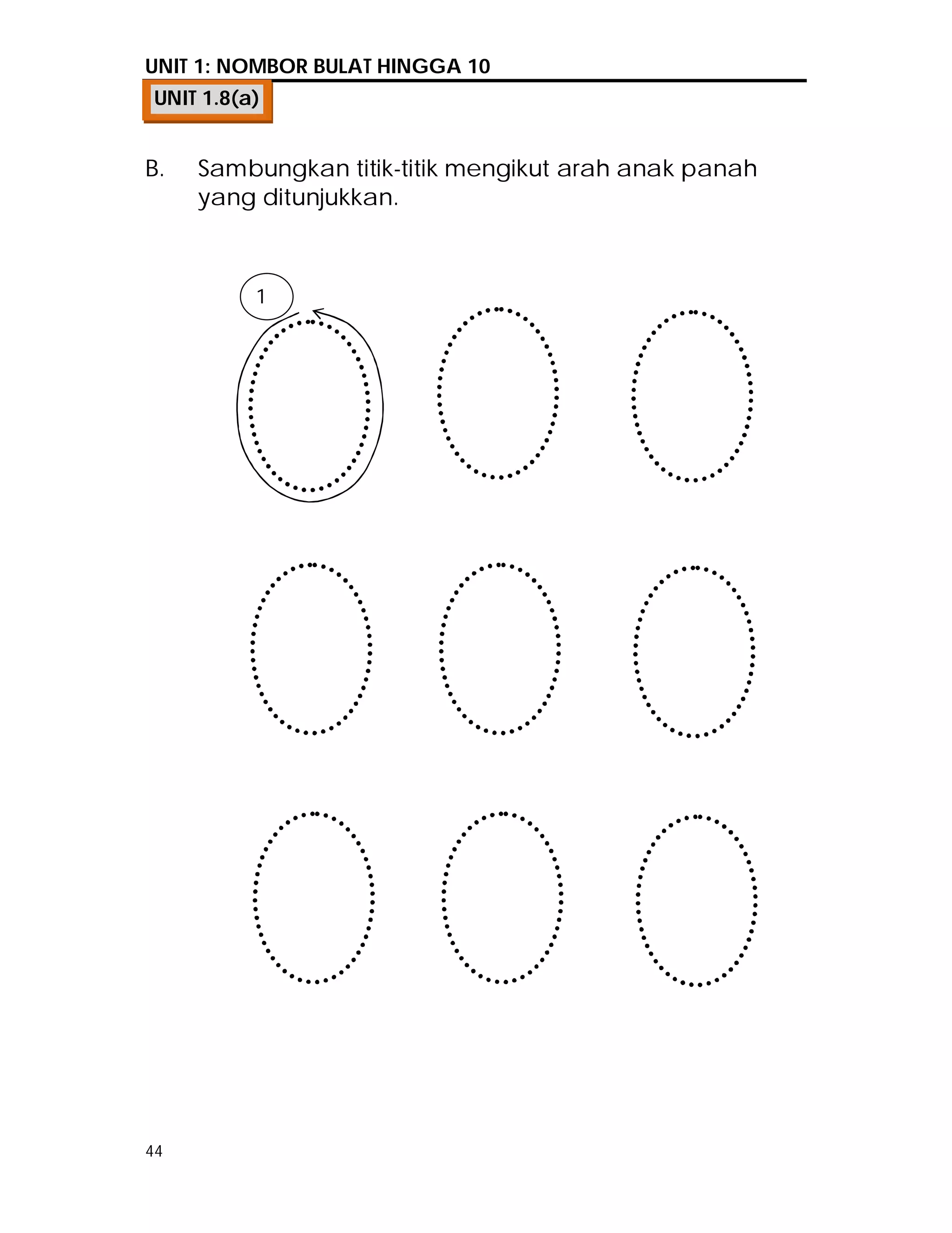 Modul Numerasi Murid Tahun 1-Nombor Bulat Hingga 10 | PDF