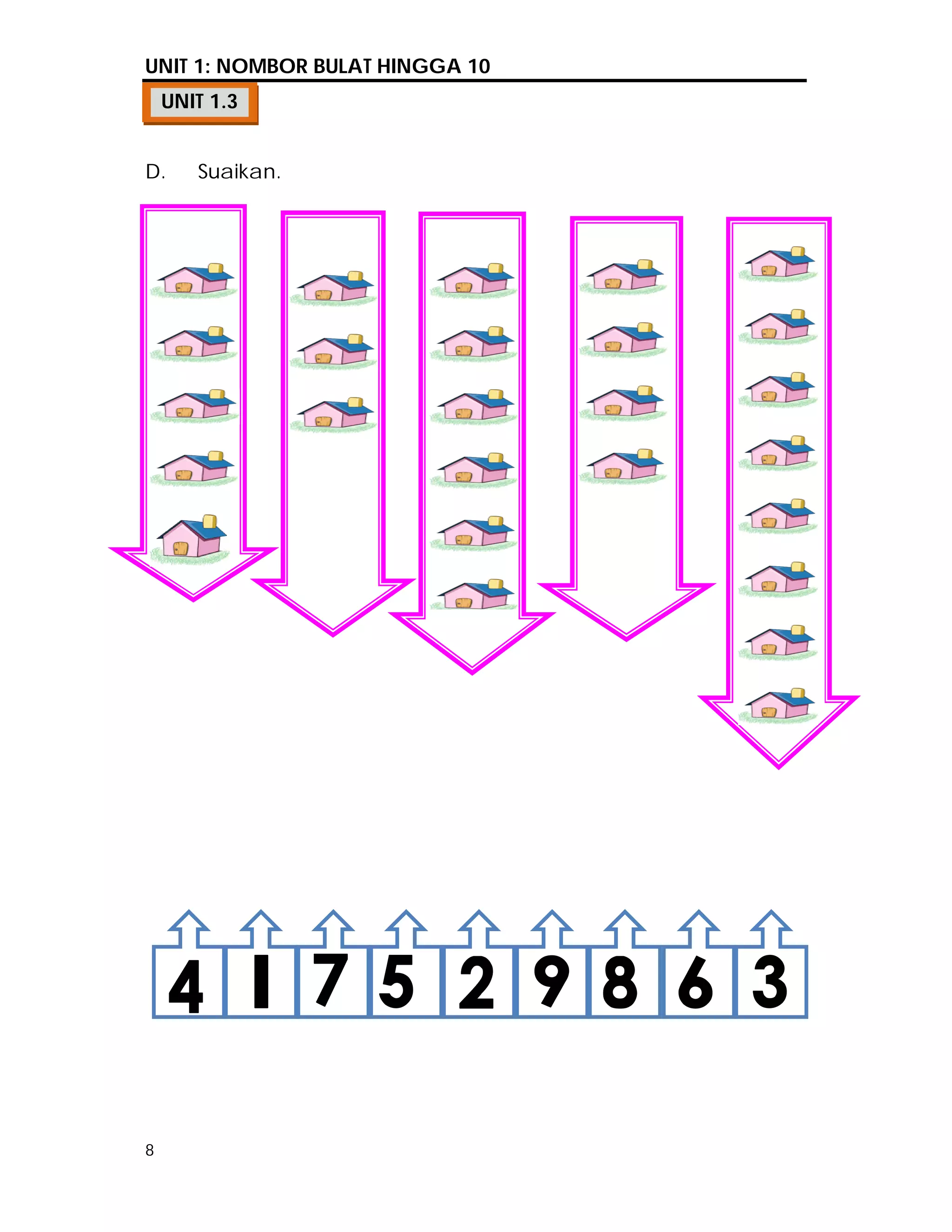 Modul Numerasi Murid Tahun 1-Nombor Bulat Hingga 10 | PDF