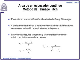 SEDIMENTACION - MFII - UDA.ppt