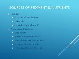 Sediment and nutrient load model | PPTX | Chemistry | Science