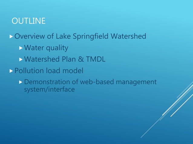 Sediment and nutrient load model | PPTX | Chemistry | Science