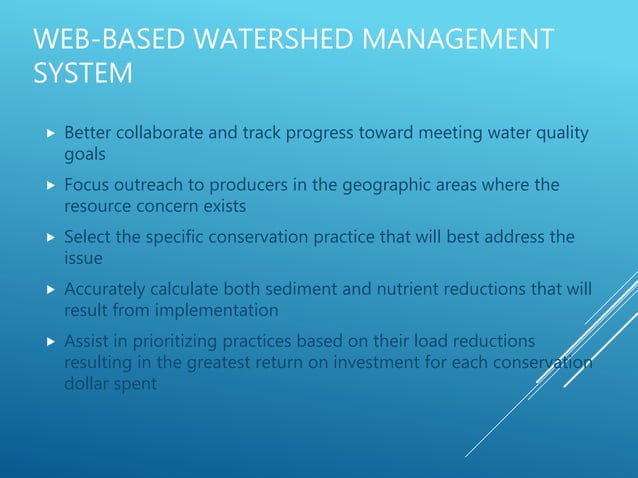 Sediment and nutrient load model | PPTX | Chemistry | Science