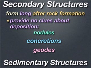 Sedimentary rock’s geology ppt science ppt | PDF