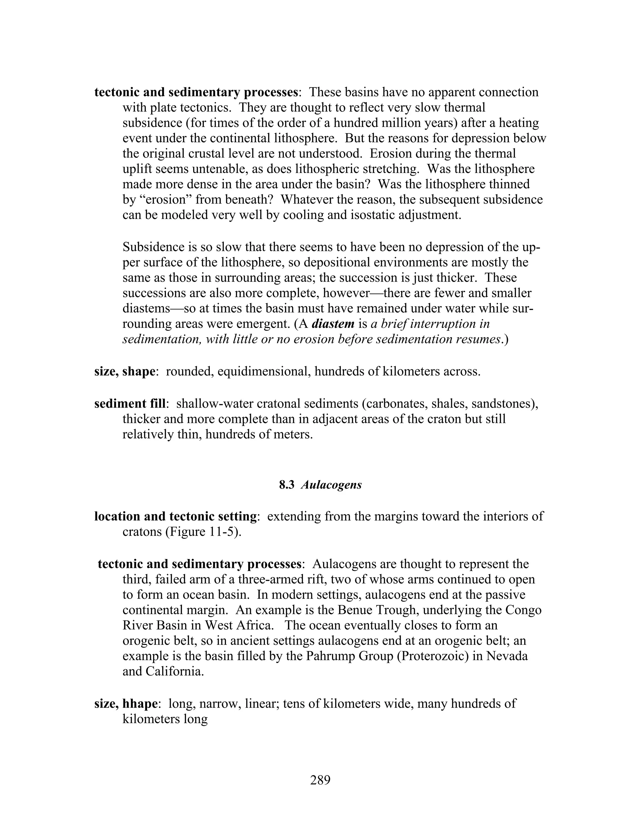 Sedimentary basin classification | PDF