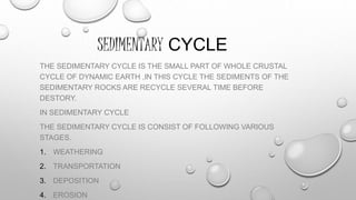 Sedimentary cycle | PPTX
