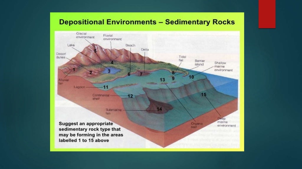 Sedimentary environments
