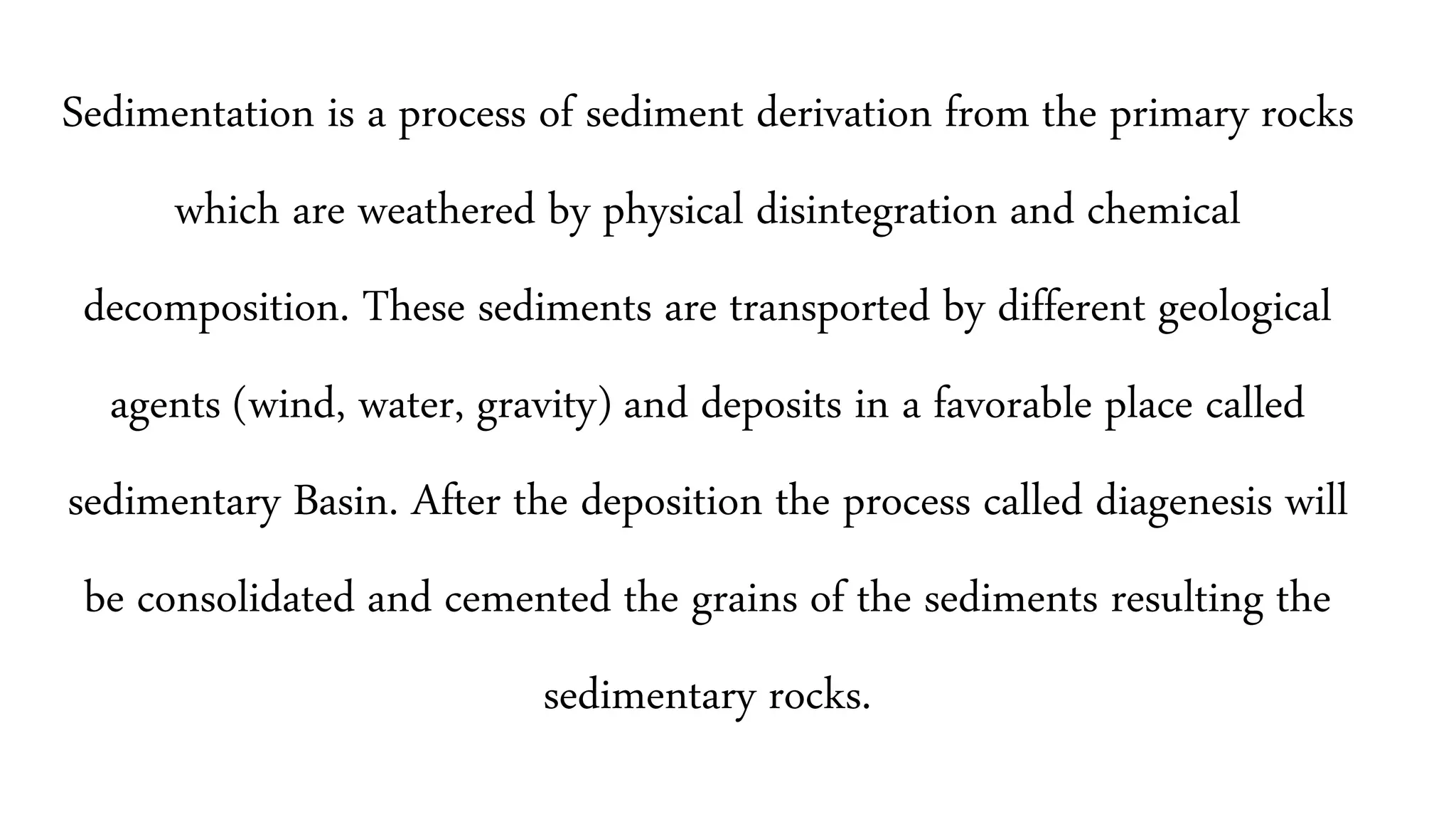 Sedimentary ore forming process | PPTX