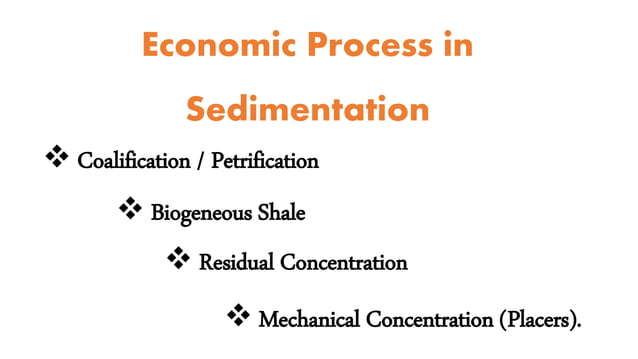 Sedimentary ore forming process | PPT