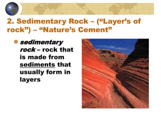 Sedimentary rock | PPT