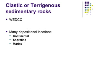 Sedimentary rock notes09 | PPT