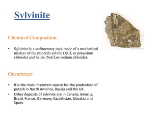 Sedimentary rocks | PPTX