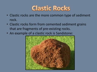 Sedimentary rocks | PPTX | Geology | Science