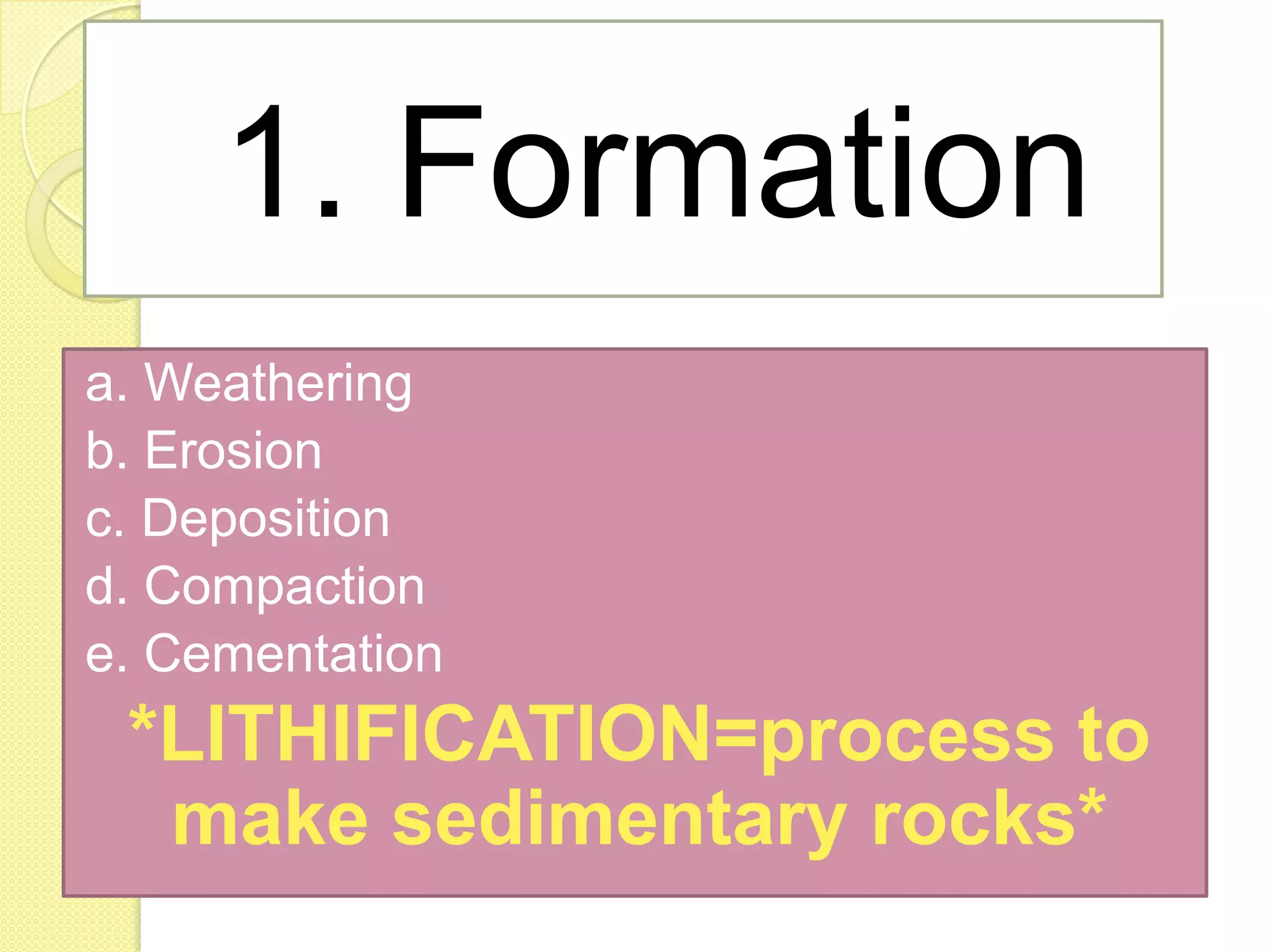Sedimentary rocks | PPTX