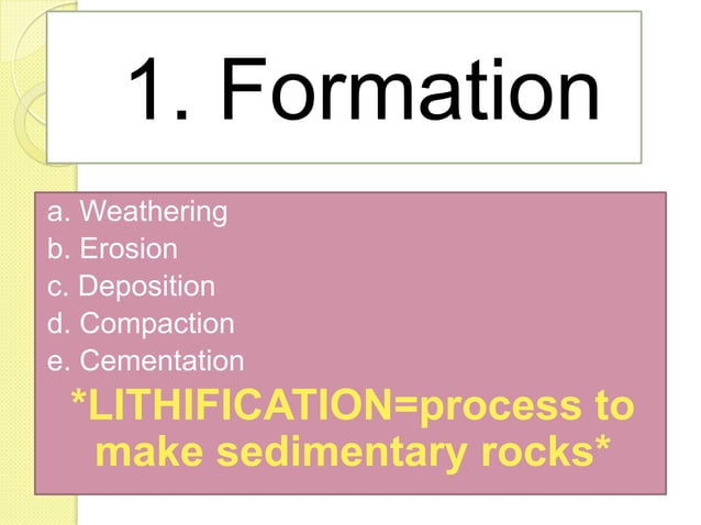 Sedimentary rocks | PPTX