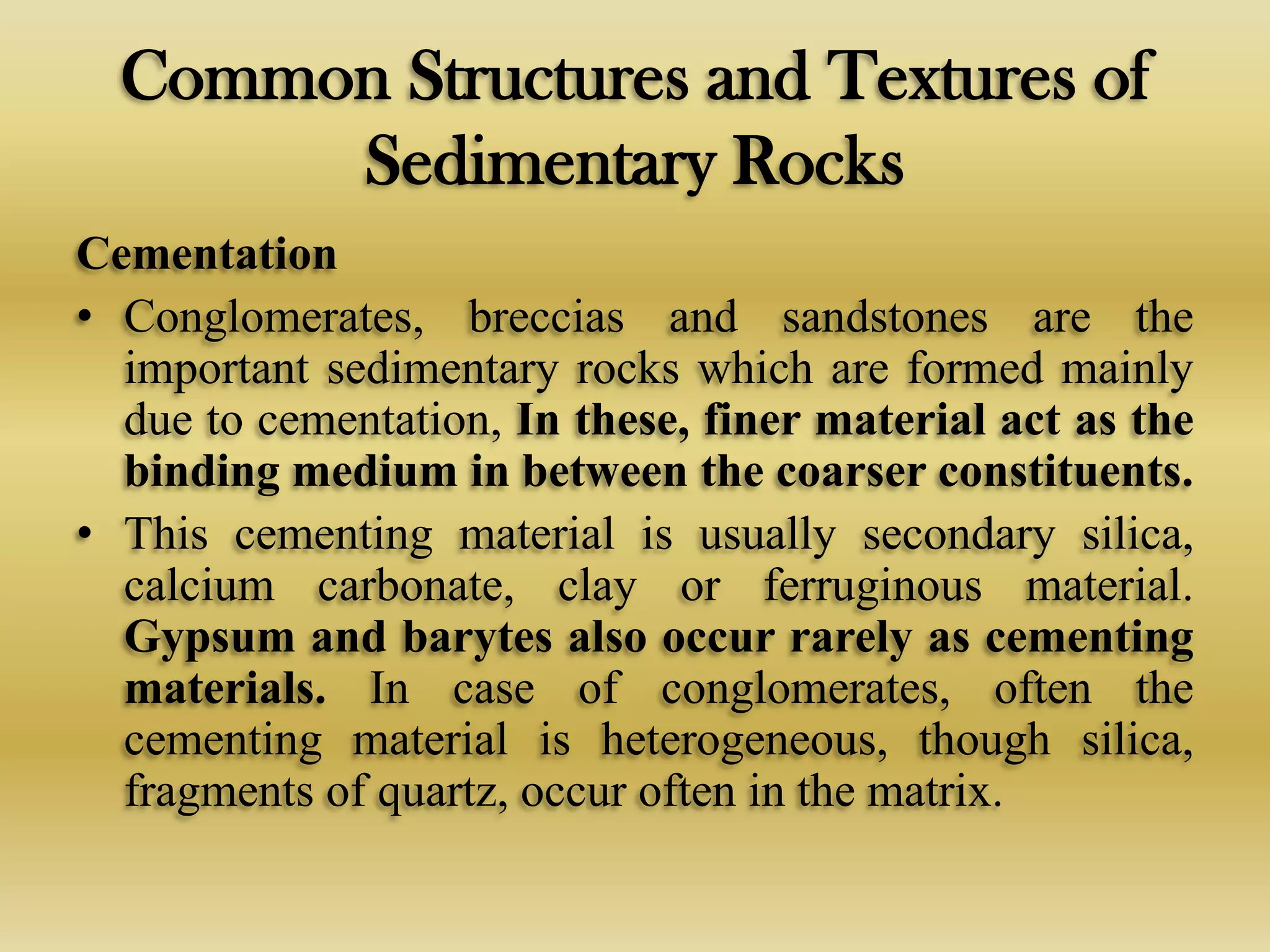 Sedimentary Rocks | PPTX