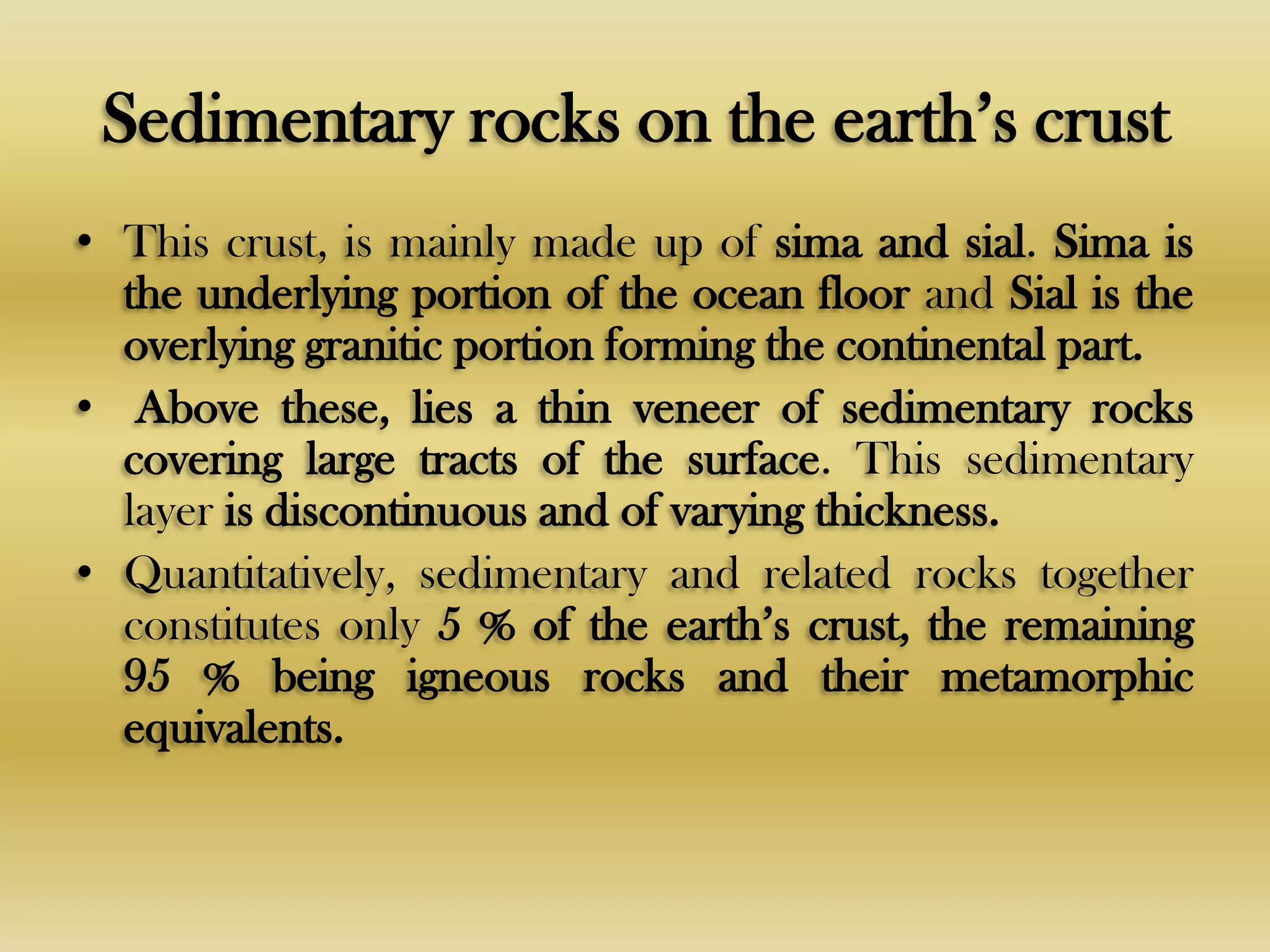 Sedimentary Rocks | PPTX