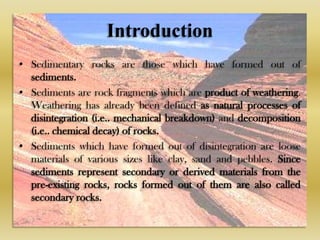 Sedimentary Rock Definition