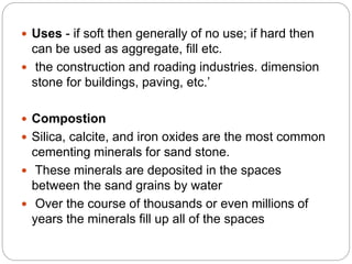 Sedimentary rocks | PPTX