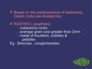 Sedimentary rocks | PPT