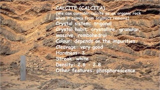 Sedimentary rocks | PPTX