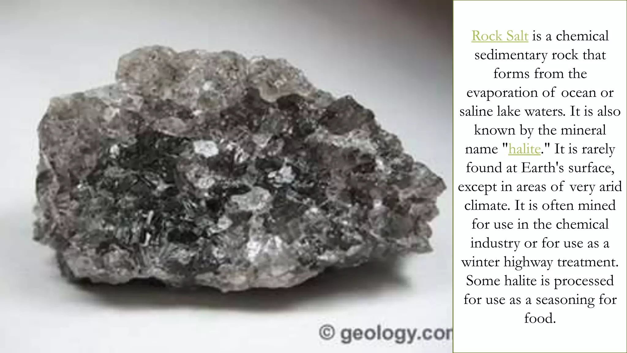 Sedimentary rocks | PPTX